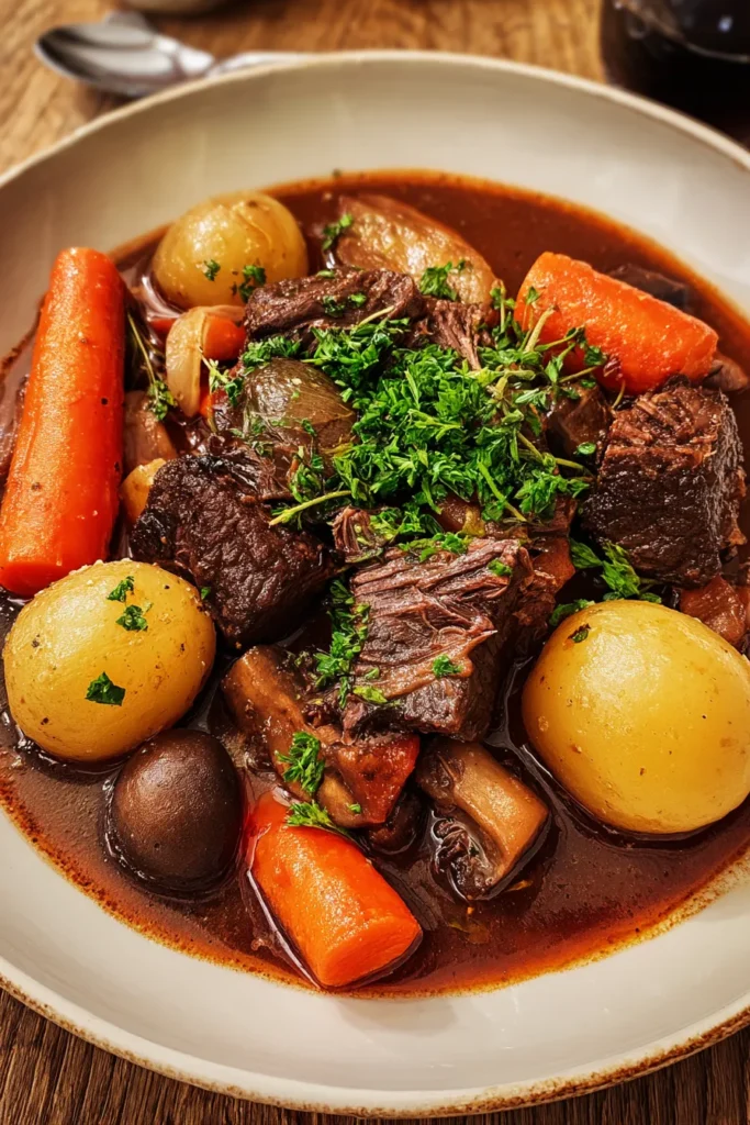 French-Style Beef Stew with Red Wine – Rachael Recipes