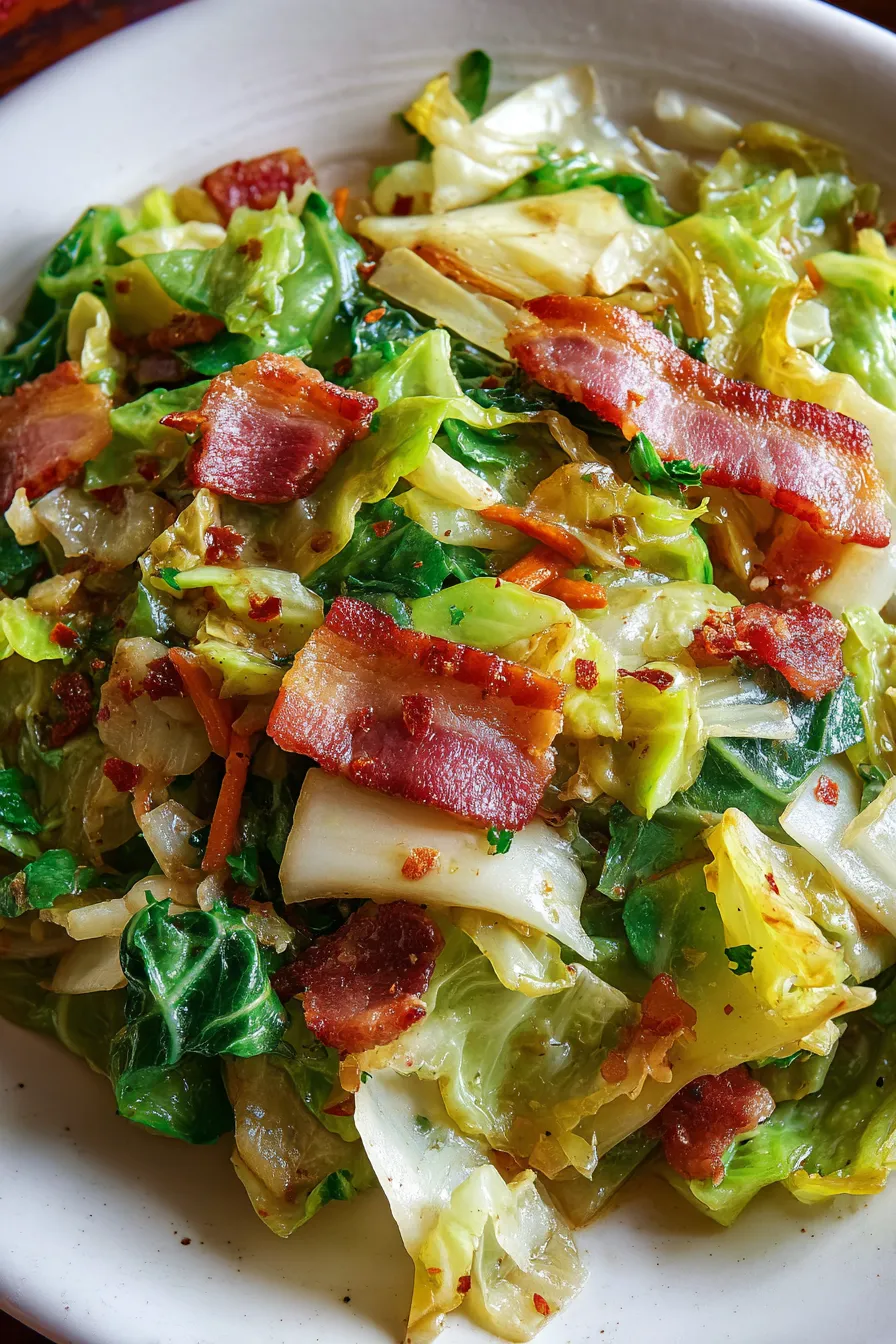 Southern Fried Cabbage and Bacon – Rachael Recipes