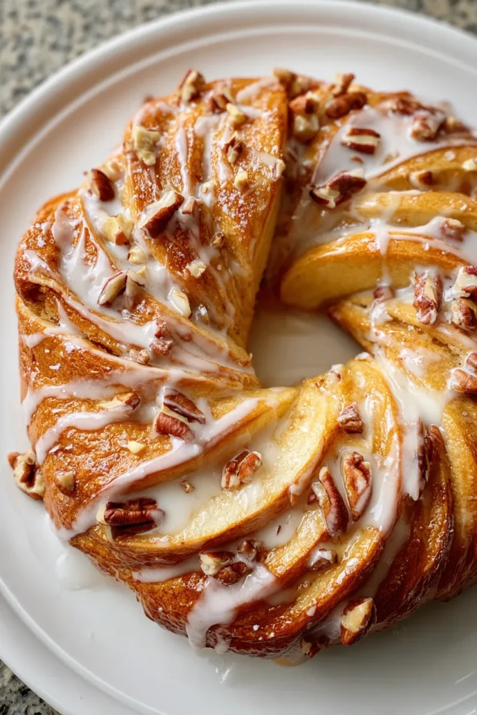 Apple Kringle with Vanilla Glaze – Rachael Recipes