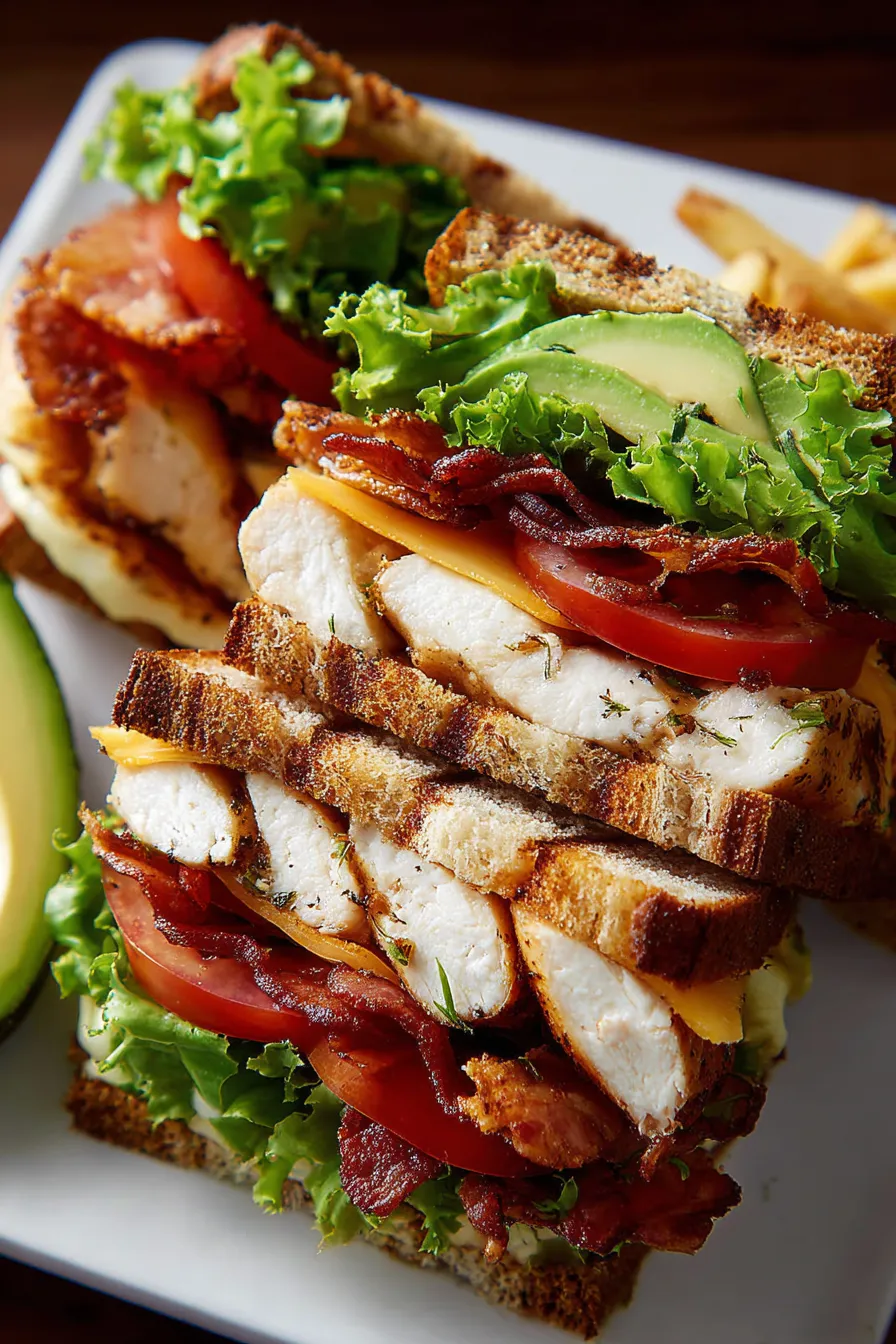 Juicy Grilled Chicken Club Sandwich – Rachael Recipes