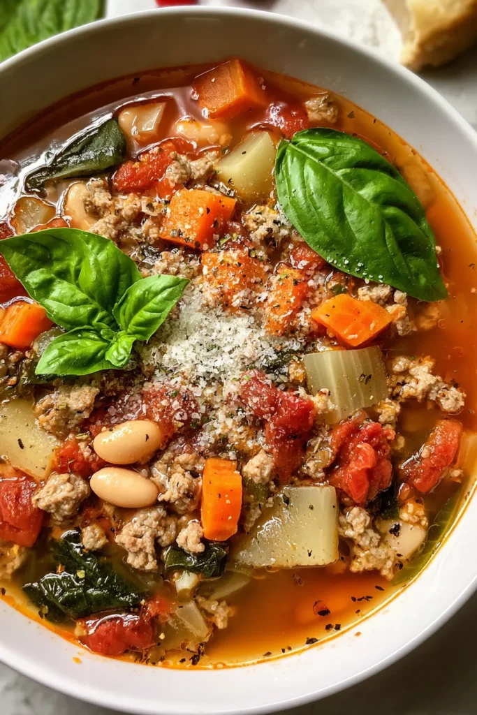Italian Ground Turkey Soup – Rachael Recipes