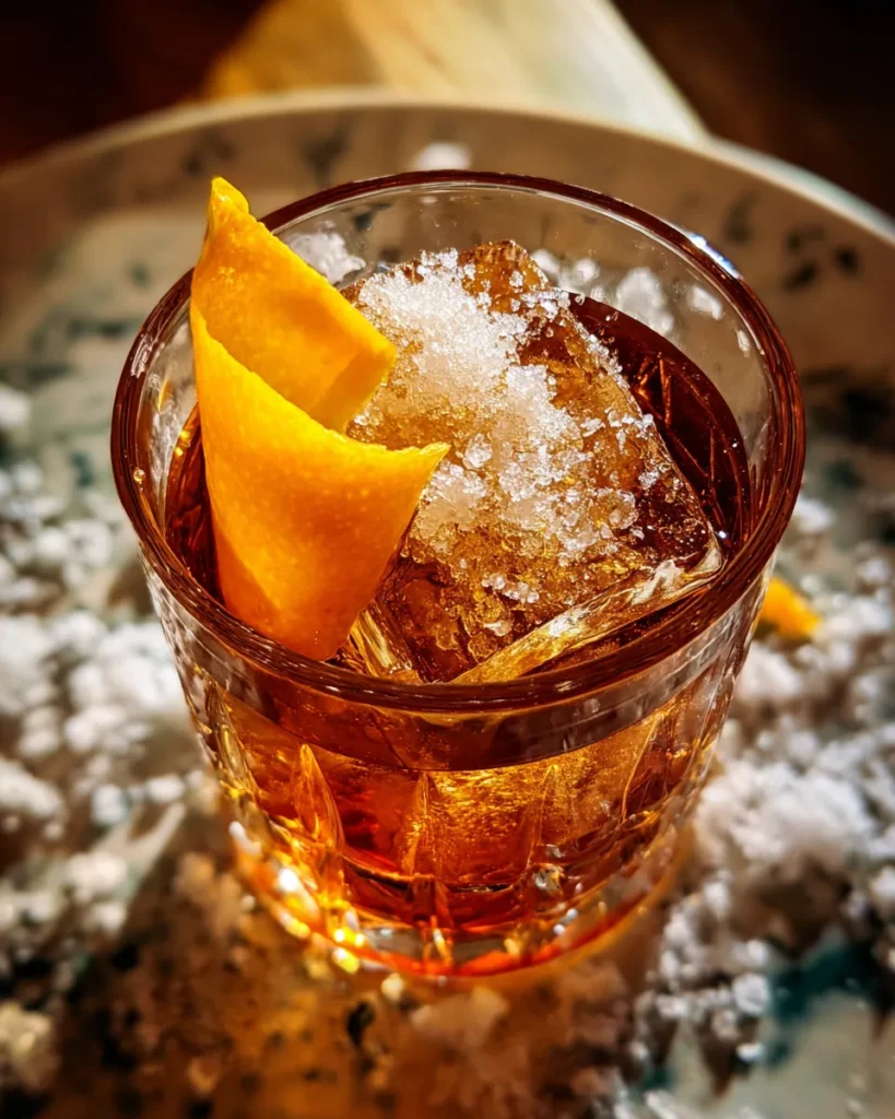 Smooth Maple Vanilla Frostbite Old Fashioned – Rachael Recipes