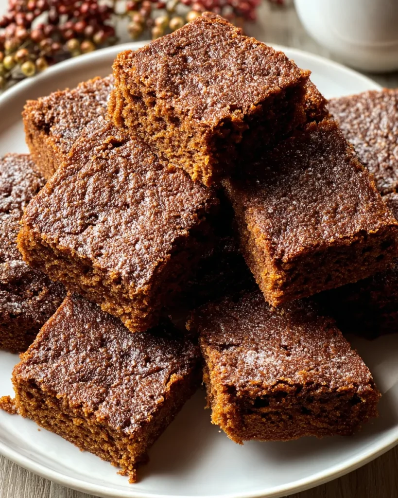 Chewy Gingerbread Bars – Rachael Recipes