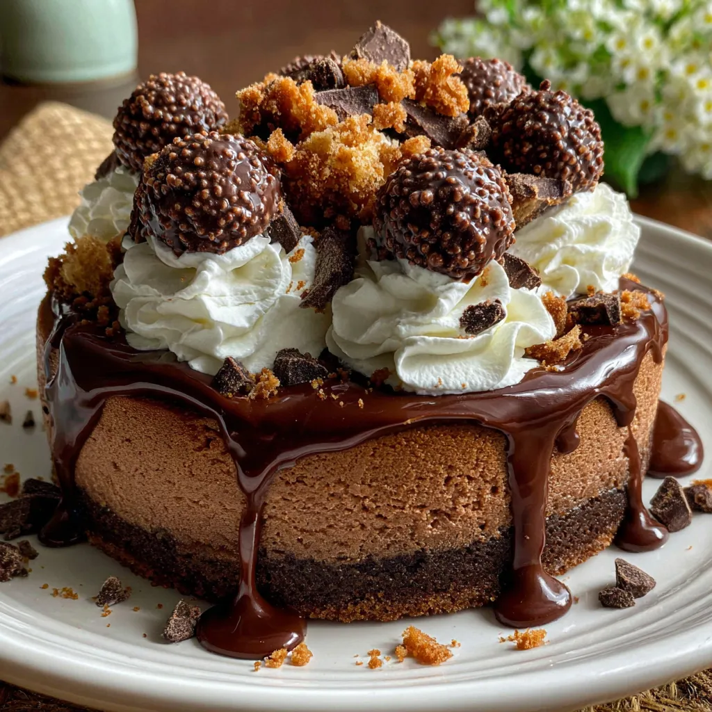 Chocolate Fudge Truffle Cheesecake – Rachael Recipes