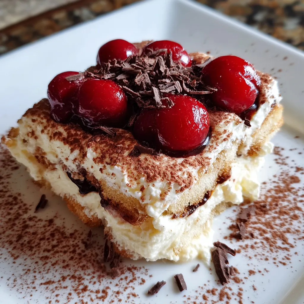 Cherry Amaretto Tiramisu – Rachael Recipes