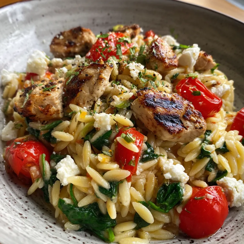 High Protein Chicken Orzo – Rachael Recipes