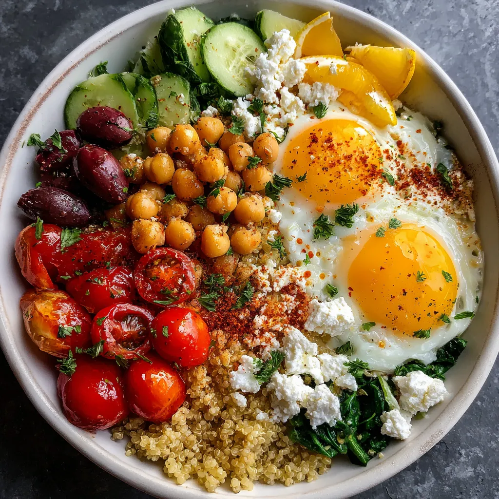 High Protein Mediterranean Breakfast Bowls – Rachael Recipes
